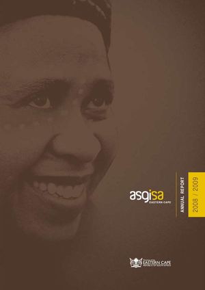 Calaméo - AsgiSA Annual Report