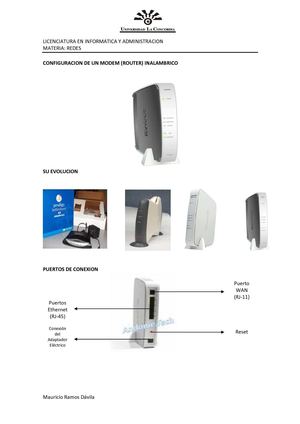 Calaméo - configuracion de modem infinitum
