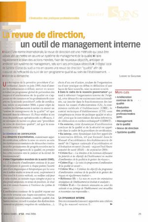 Calaméo - La revue de direction, un outil de management interne