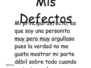 Calaméo - Mis defectos y habilidades