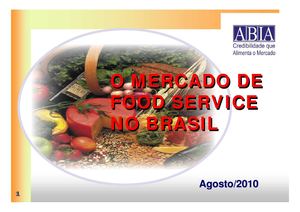 Calaméo - O Mercado de Food Service no Brasil
