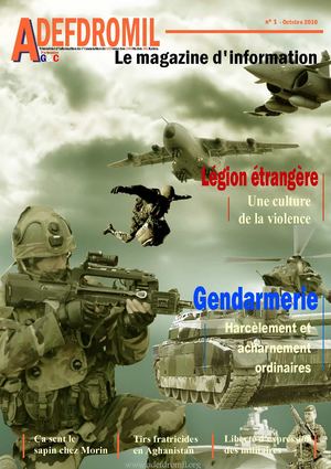 Calaméo - Magazine de l'Adefdromil n° 1 - Octobre 2010