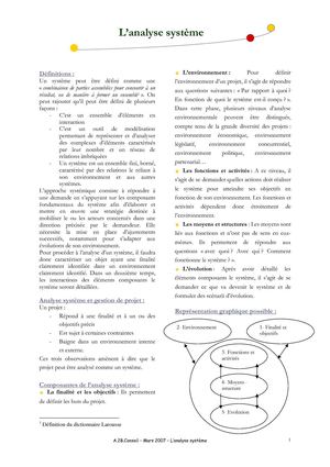 Calaméo - Fiche outil - Analyse Système
