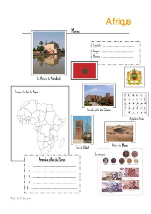 Calaméo - Fiche -Afrique-Maroc