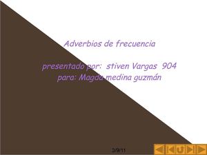 Calaméo - adverbios de frecuencia