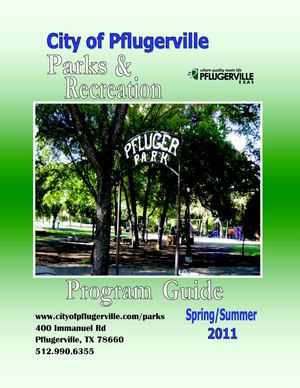 Calaméo - Parks and Recreation Spring Program Guide