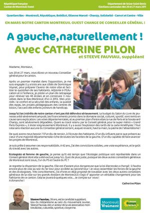 Calaméo - Profession de foi Catherine Pilon