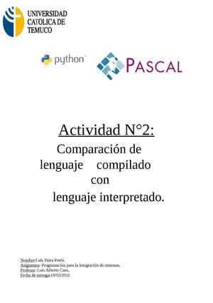 Calaméo - Comparación entre lenguajes compilados e interpretados