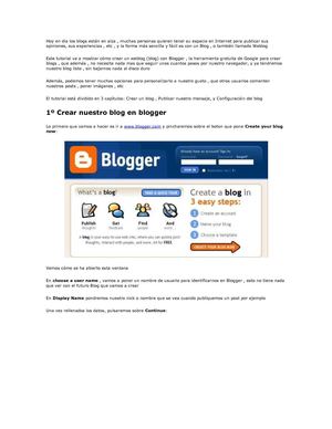 Calaméo - tutorial de blogger