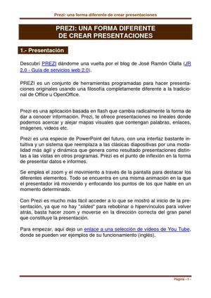 Calaméo - Manual prezi