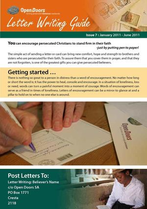 Calaméo - Letter Writing Guide - Open Doors - English