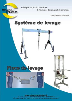 Calaméo - Catalogue Systéme de levage 2011