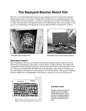 Calaméo - The Backyard Biochar Retort Kiln