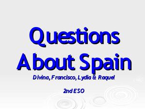 Calaméo - Questions About Spain