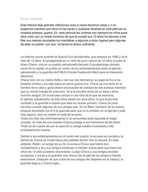 Calaméo - VOCES INOCENTES