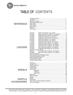 Calaméo - Caster Concepts Full Catalog