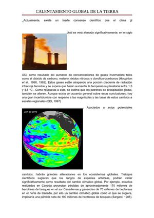 Calaméo - calentamiento global de la tierra