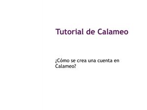 Calaméo Tutorial De Calameo