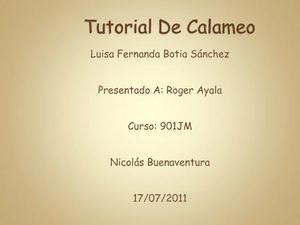 Calaméo - Tutorial Calameo
