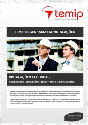 Calaméo - Instalações Elétricas - Temip Engenharia em Instalações ...