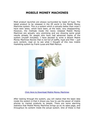 Calaméo - Mobile Money Machines Download