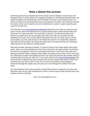 Calaméo - Make a Splash this summer