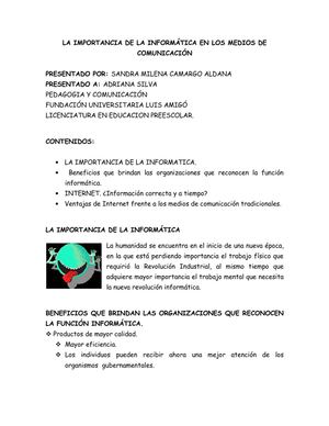 Calaméo - LA IMPORTANCIA DE LA INFORMATICA EN LOS MEDIOS DE COMUNICACIÓN