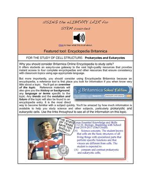 Calaméo - Cell Structure in EB