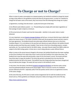 Calaméo - To Charge or not to Charge?