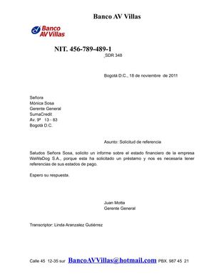 Calaméo - Solicitud de referencia 2