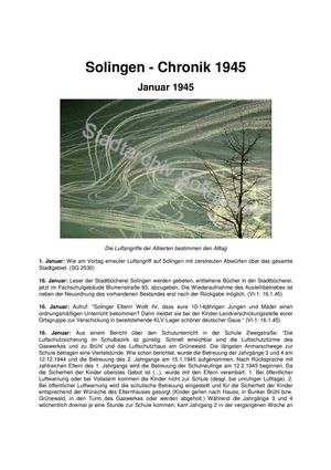 Calaméo - Chronik Solingen 1945