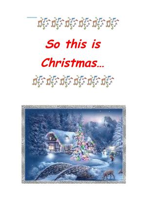 Calaméo - So this is Christmas