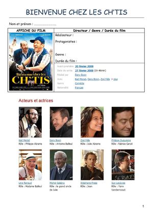 Calaméo - CINÉMA - BIENVENUE CHEZ LES CH'TIS