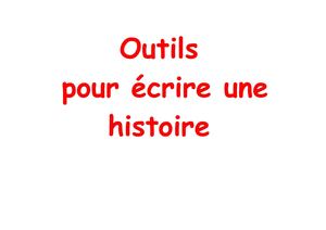 Calaméo - outils pour écrire une histoire CE2,CM1,CM2