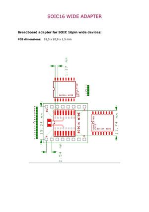 Calaméo - SOIC16 wide adapter