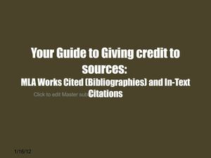 Calaméo - Your Guide to Giving Credit to Sources
