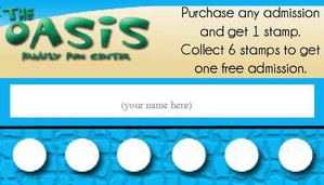 Calaméo - Oasis Loyalty Card