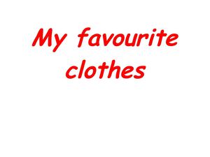 Calaméo - My favourite clothes