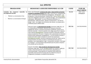 Calaméo - PROGRAMME 1ère BPR3 PSE