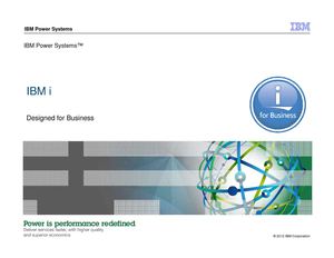 Calaméo - ¿Why IBM i ? (Update 2012)