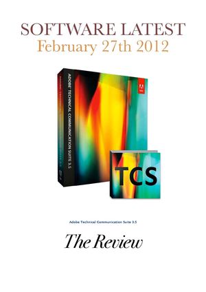 Calaméo - Adobe TCS 3.5