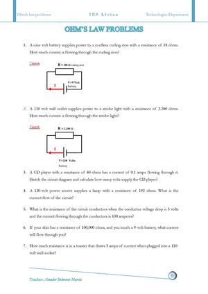 Calaméo - 3_Ohms_law problems