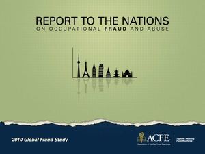 Calaméo - ACFE Ocupational Fraud Report to the Nation 2010