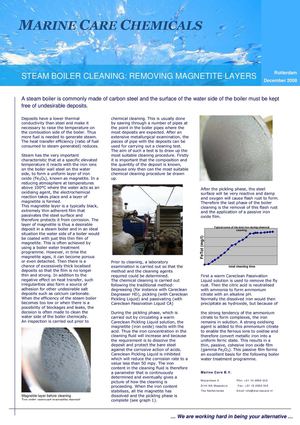 Calaméo - techbull-0812-steam-boiler-cleaning-removing-magnetite-layers