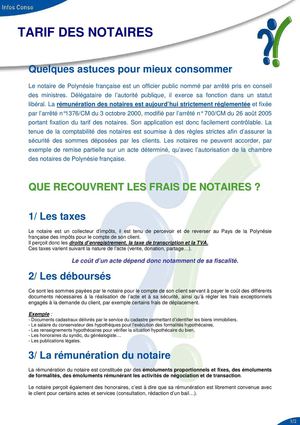 Calaméo - TARIF DES NOTAIRES