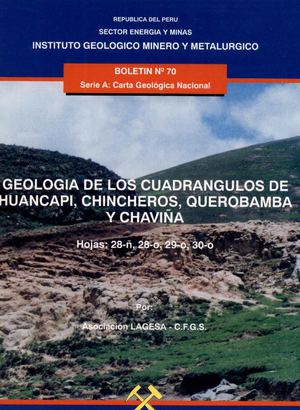 Calaméo - Geología - Cuadrangulo de Huancapi (28ñ), Chincheros (28o ...