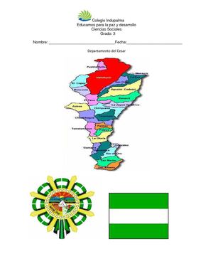 Calaméo - Mapa Político del Cesar