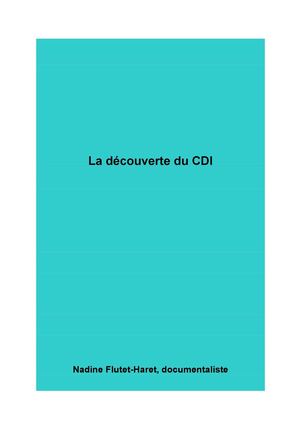 Calaméo - Présentation CDI