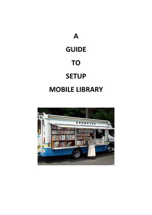 Calaméo - Guide To Starting A Mobile Library