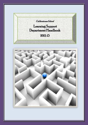 Calaméo - Learning Support Department Handbook